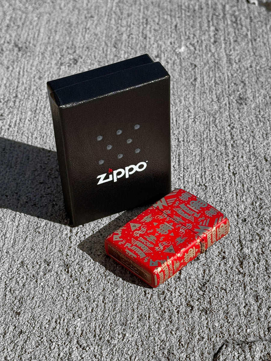 PLATOON RED ZiPPO LIGHTER – PAPER PLATOON - OFFICIAL MERCH