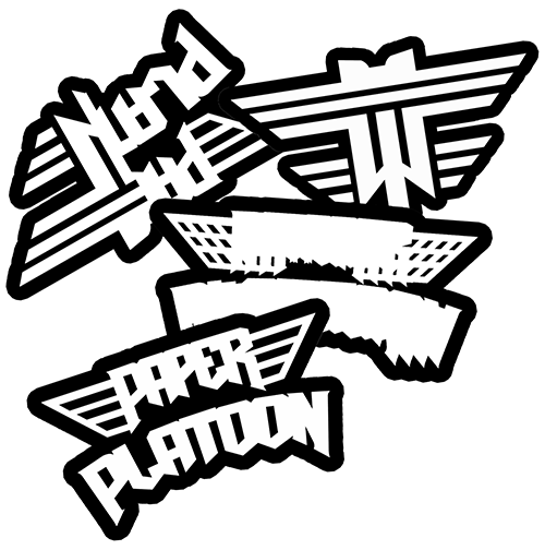 Kklassikk Logos Stikker Pakk – PAPER PLATOON - OFFICIAL MERCH